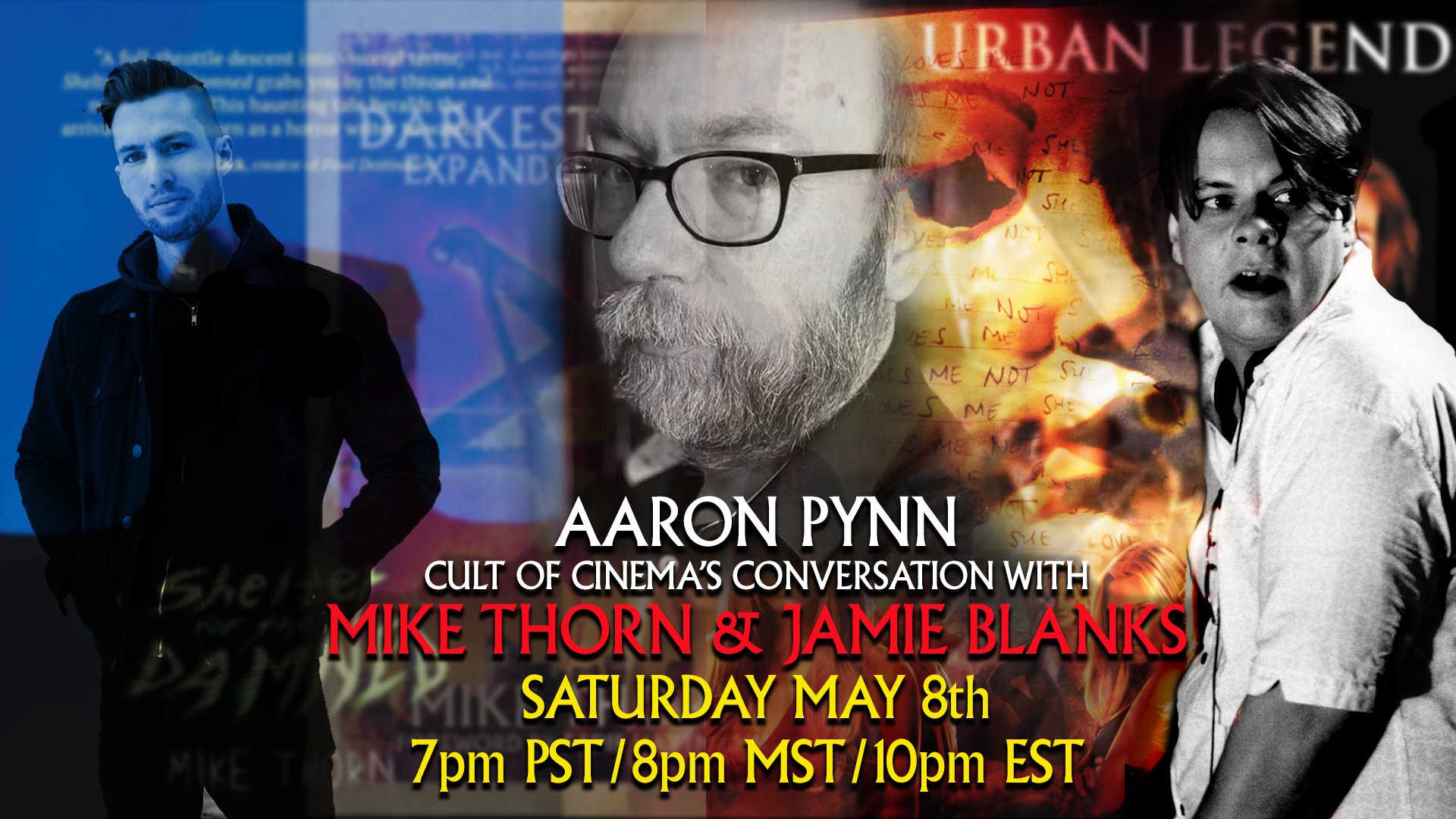 Coming Saturday, May 8: Cult of Cinema’s Live Conversation with Mike ...